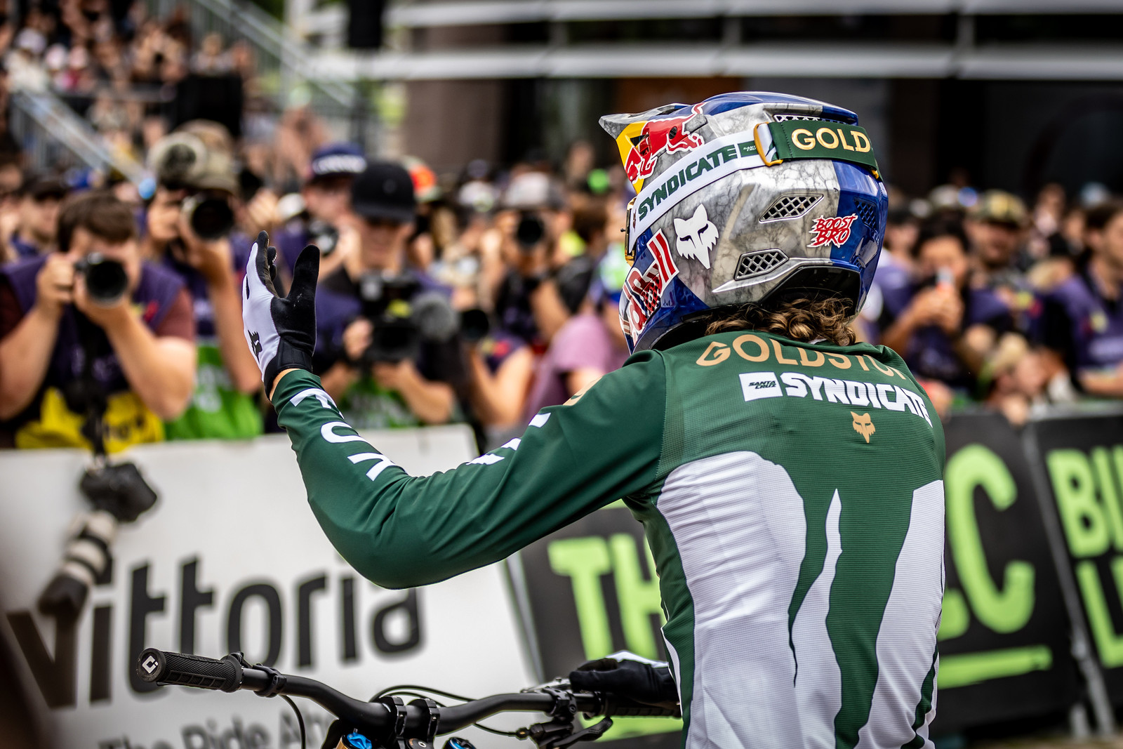 Jackson Goldstone - 3rd Place - PHOTO BLAST - World Cup DH Race Day Leogang - Mountain Biking ...